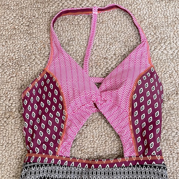 BECCA | Swim | Becca By Rebecca Virtue Twist Top Cut Out One Piece ...